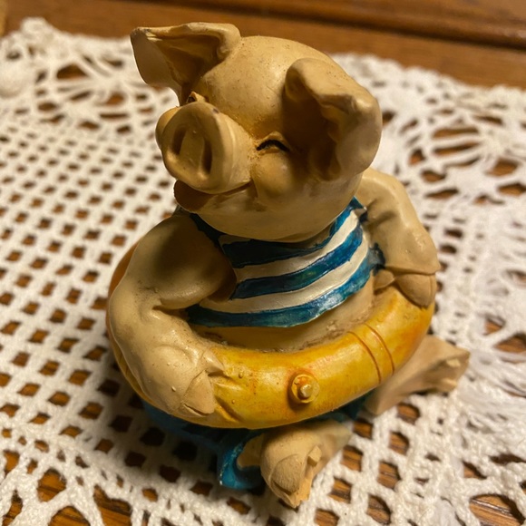 Other | Vintage Heavy Pig Figurine From Moms Collection Mint Condition ...
